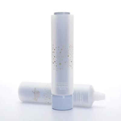 China 30ml Capacity PE+EVOH Material Cosmetic Tube with Screw Cap Sealing for Luxury Lotion Packaging for sale