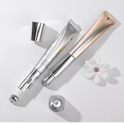 China 20ml Capacity PE Material Aluminum Metal Applicator Tube with Screw Cap Sealing for Cosmetic Use for sale