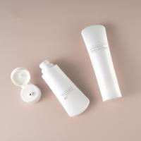 China Silk Screen Printing Cosmetic Tubes Featuring 50ml Capacity Perfect for Cosmetic Packaging and Skincare Products Flat Shape for sale