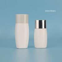 China Customized Color Matte Surface Sunscreen Bottle with Silk Screen Printing for Cosmetic Packaging for sale