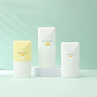 China Leak Proof 30ml Capacity Customized Color Sunscreen Bottle for Cosmetic Packaging for sale