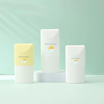 China Leak Proof 30ml Capacity Customized Color Sunscreen Bottle for Cosmetic Packaging for sale