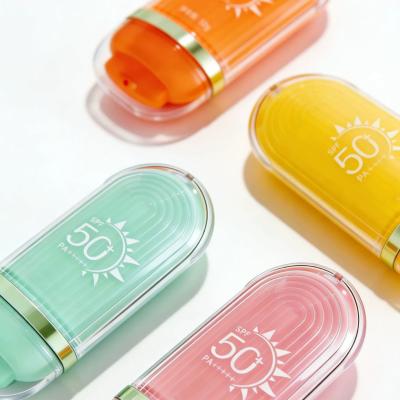China Customized Color 60ml Capacity Sunscreen Bottle with Screen Printing for Cosmetic Use for sale