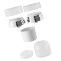 China PP ABS Constructed Face Care Airless Bottle Incorporating 3D Printing Silk Screen Printing Offset Printing Perfect For Cosmetic Containers for sale