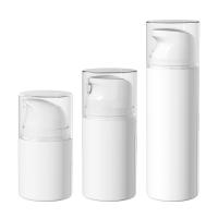 China PCR Collar Material Durable Airless Pump Bottle Suitable for Cosmetic Packaging and Skincare Product Dispensing Solutions for sale