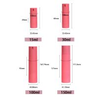 China Plastic Airless Dispensing Type Lotion Bottle Packaging Ideal For Cosmetic Serums Creams And Skincare Solutions Leak Proof for sale
