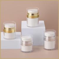 China PP ABS Constructed Face Care Airless Bottle Incorporating 3D Printing Silk Screen Printing Offset Printing Perfect For Cosmetic Containers for sale