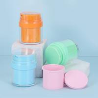 China Customized Color Portable Airless Pump Bottle Featuring Round Shape Construction Designed For Hygienic Dispensing Of Lotions Serums And Creams for sale