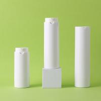 China Silk Screen Printing PCR Green Airless Pump Bottle designed for secure cosmetic packaging and personal care product dispensing for sale