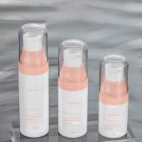 China Round Luxury Lotion Airless Bottle Utilizing AS Body Material Delivering Superior Packaging for Skincare and Cosmetic Products for sale
