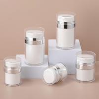 China PP ABS Constructed Face Care Airless Bottle Incorporating 3D Printing Silk Screen Printing Offset Printing Perfect For Cosmetic Containers for sale