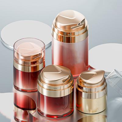 China Pump Sealing Type Luxury Skincare Airless Bottle Featuring Durable AS Body Material Ideal for Sensitive Skin Care Packaging Solutions for sale