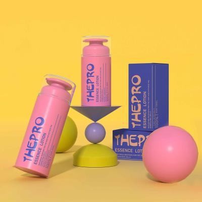 China Designer Airless Bottle with 30ml Capacity PP/ABS Material and Customized Printing for sale