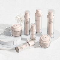 China Customized Color Luxury Airless Bottle Crafted From PP And ABS Perfect For Private Label Beauty Product Packaging Needs for sale