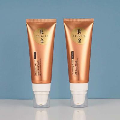 China Cap Size D21.1MM H61.5MM 30ml PP Pump Cosmetic Tubes Round in Shiny or Matte Surface Finish Suitable for Skincare Packaging Needs for sale