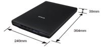 China Epson Perfection V39  V39II High Quality Flatbed Foot Scanner USB & COM & WIFI Interface CCD Light Source for Scanning Documents for sale