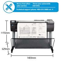 China For HP T830 CAD Blueprint Machine USB Interface Plotter and Printer in Stock-Similar Formats As T730 T250 T650 T230 T630A0 for sale