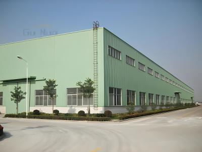 China Storage Steel Structure Warehouse with Optional H Section Coulmn Beam Main Structure for sale