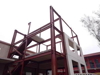 China Online Guide Support On Site Install Steel Structure Building With Hot Dip Galvanized Frame And Secondary Structure Brace for sale