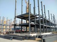 China Single Steel Sheet Roof Steel Structure Building with Sandwich Panel Roof and Strong Earthquake Resistance for sale