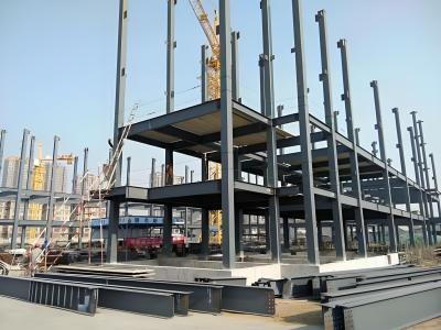 China Single Steel Sheet Roof Steel Structure Building with Sandwich Panel Roof and Strong Earthquake Resistance for sale