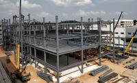 China Large Car Parking Multi Storey Steel Frame Construction High Strength CE Certified for sale