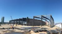 China Strong Earthquake Resistance Steel Structure with High Corrosion Resistant Metal Sheet for sale