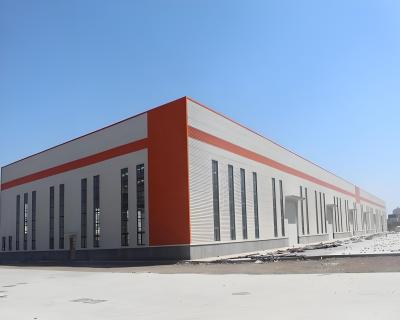 China High Rigidity Steel Structure Warehouse Industrial Building Anti Corrosion for sale