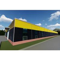 China OEM Industrial Light Steel Structure Warehouse Deformation Resistance for sale