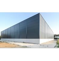 China Sustainable Reinforced Pre Engineered Steel Building Steel Frame Warehouse for sale