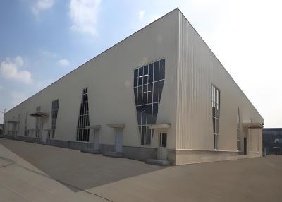 China Swing Door Prefabricated Steel Structure Warehouse Hot Dipped Galvanized for sale