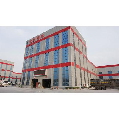 China Square Tube Frame Steel Structure Building Modern Design For Construction Site for sale