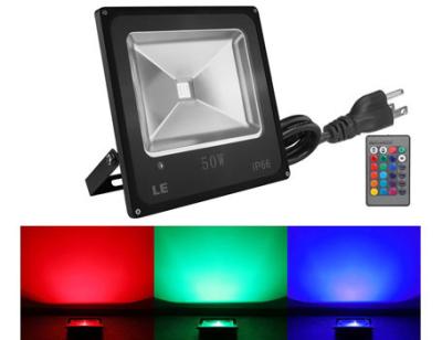 China 50W RGB Remote Control LED Flood Light suppliers and  Manufacturer in China for sale