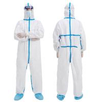 China Disposable Coverall Level 4 Isolation Gowns Reusable Protective Clothing for sale