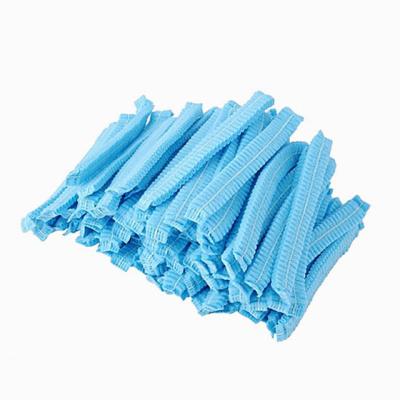 China Dustproof Non-Woven Bouffant Cap  Surgical Bouffant Caps With Single Elastic For Medical Environment for sale