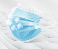 China Polypropylene Disposable Non Woven Face Mask With Tie Fiber Full Face Type 11r 100 Pack for sale