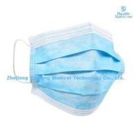 China 3 Ply Anti Fog Blue Medical Procedure Face Mask With Earloope Yeshield Blue 25/Box Fluid-Resistant for sale