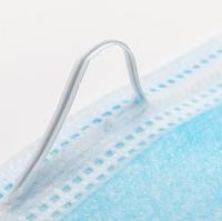 China Blue Disposable Non Woven Face Mask 4 Layer 3-Ply 5 Ply Pack Of 50 Pcs for sale