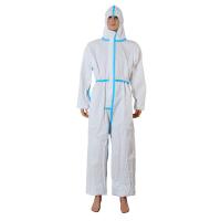 China Isolation Clothing Suit Disposable Medical Protective Coveralls S-3XL for sale