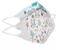 China Face Disposable Child Protective Mask Kn95 Ffp2 Non Medical 2-5 3 4 6 Year Old for sale