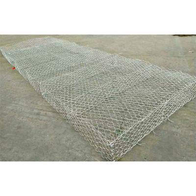 China Customized Galfan Welded Gabion Basket 6x8cm Mesh Size 2.2mm Wire Diameter for sale