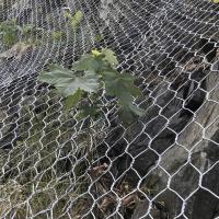 China Galfan Coated Alloy Galvanized Wire Gabion Mesh Basket Cage for sale