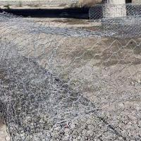 China Galfan Galvanized Alloy Gabion Basket Zinc-10%AL Coating Wire Mesh Fence 80x100x200cm for sale