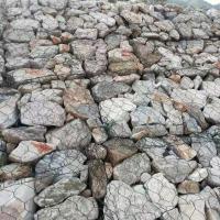 China Alloy Galfan Galvanized Gabion Baskets PVC Coated RAL Standard 80x100x50 cm for sale