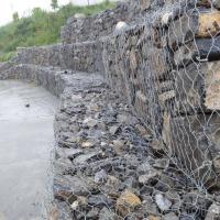 China Alloy Galfan Galvanized Gabion Baskets PVC Coated RAL Standard 80x100x50 cm for sale