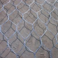 China Galvanized Gabion Hexagonal Mesh 3.4mm High Tensile Strength for River Bank Protection for sale