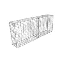 China Galfan Gabion Basket Spot Welded Reinforced Zinc Aluminum Alloy Steel 2m x 1m x 1m for sale
