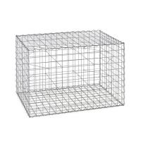China Galfan Gabion Basket Spot Welded Reinforced Zinc Aluminum Alloy Steel 2m x 1m x 1m for sale