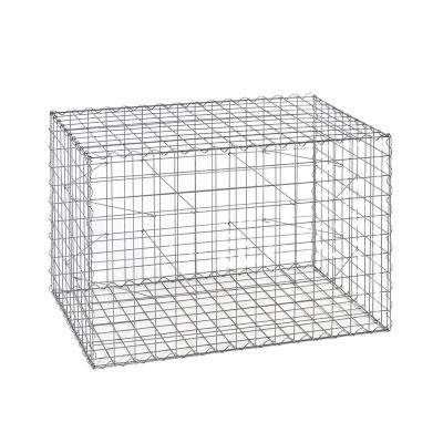 China CN GABION Square Hole Gabion 3.0mm Steel Wire Spot Welding for Retaining Wall for sale