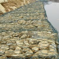 China Galvanized Steel Gabion Box Welded Stone Cage For Retaining Wall Landscape for sale